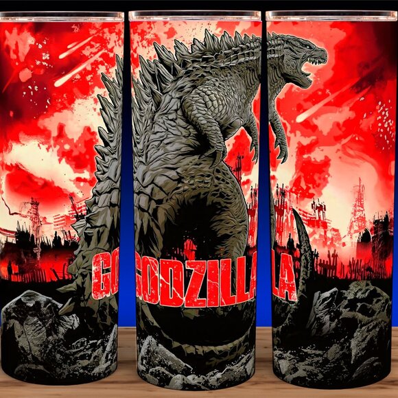 Dining | Godzilla Red Monster Cup Mug Tumbler | Poshmark